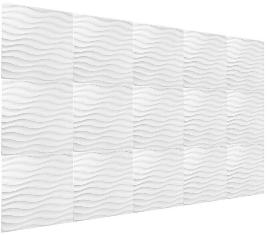HEXIM 3D Wandpaneele Wave 3 qm 12 Platten, HD141 ab 22,50 ...