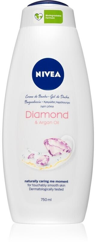 Nivea Diamond & Argan Oil creamy shower gel maxi (750 ml) a € 20,99 ...