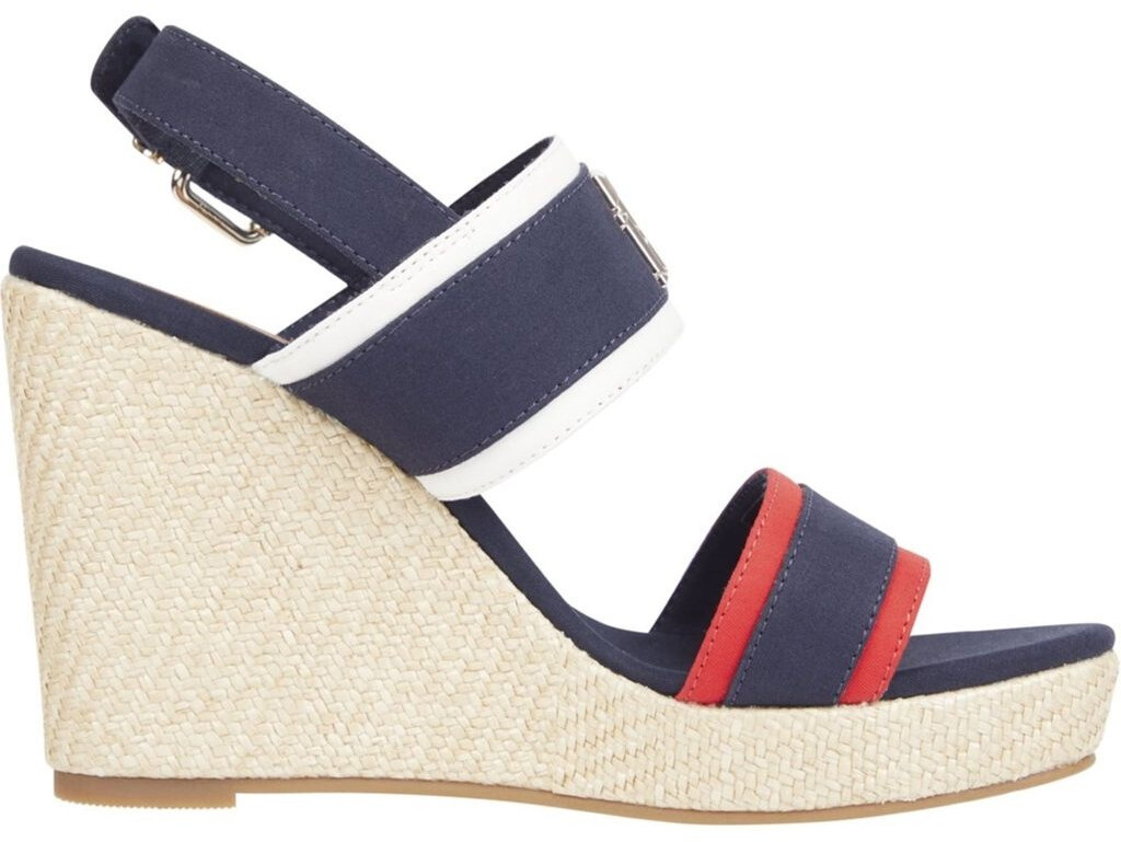 Tommy Hilfiger RWB Feminine Wedge FW0FW07180 navy blue ab 46 99 Preisvergleich bei idealo