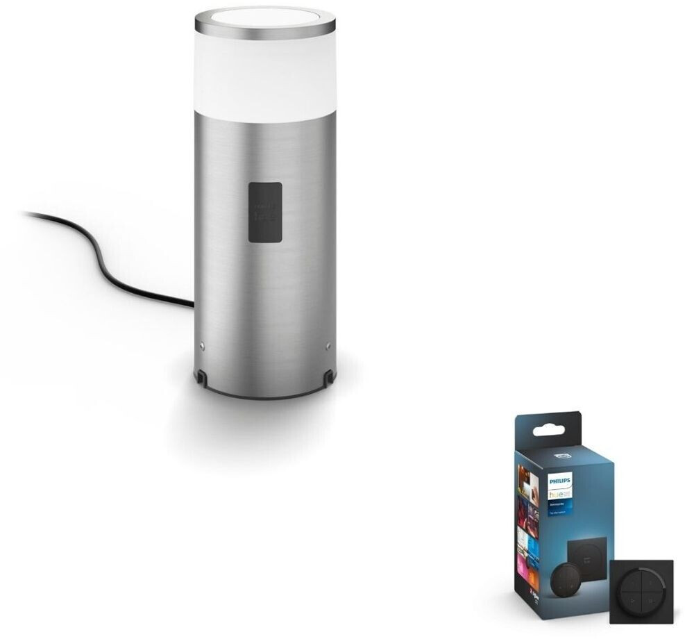 Philips Hue LED Wegeleuchte Calla White & Color Ambiance in Anthrazit ...