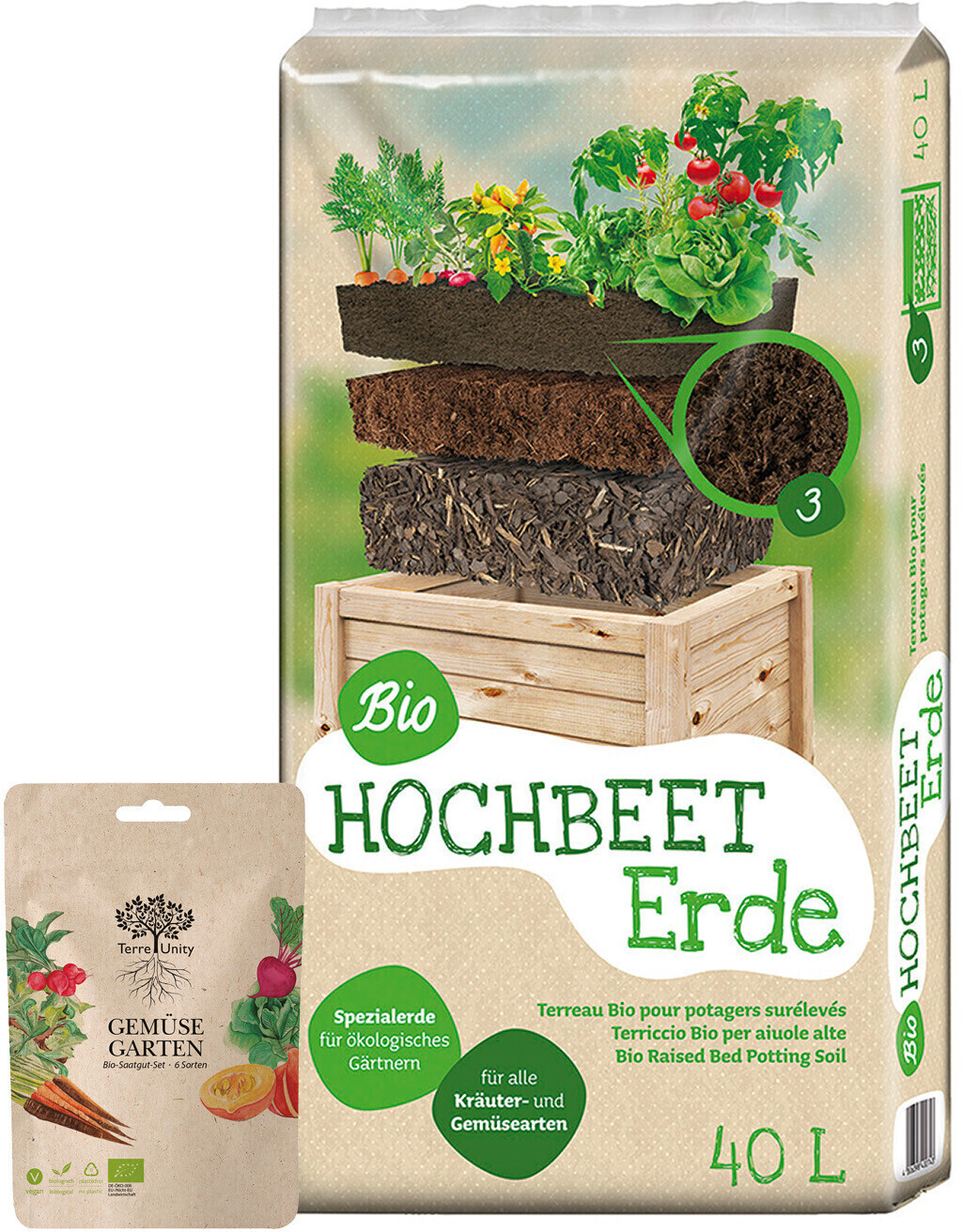 Floragard Bio-Hochbeeterde torffrei 40 Liter (125999) ab 32,12 ...