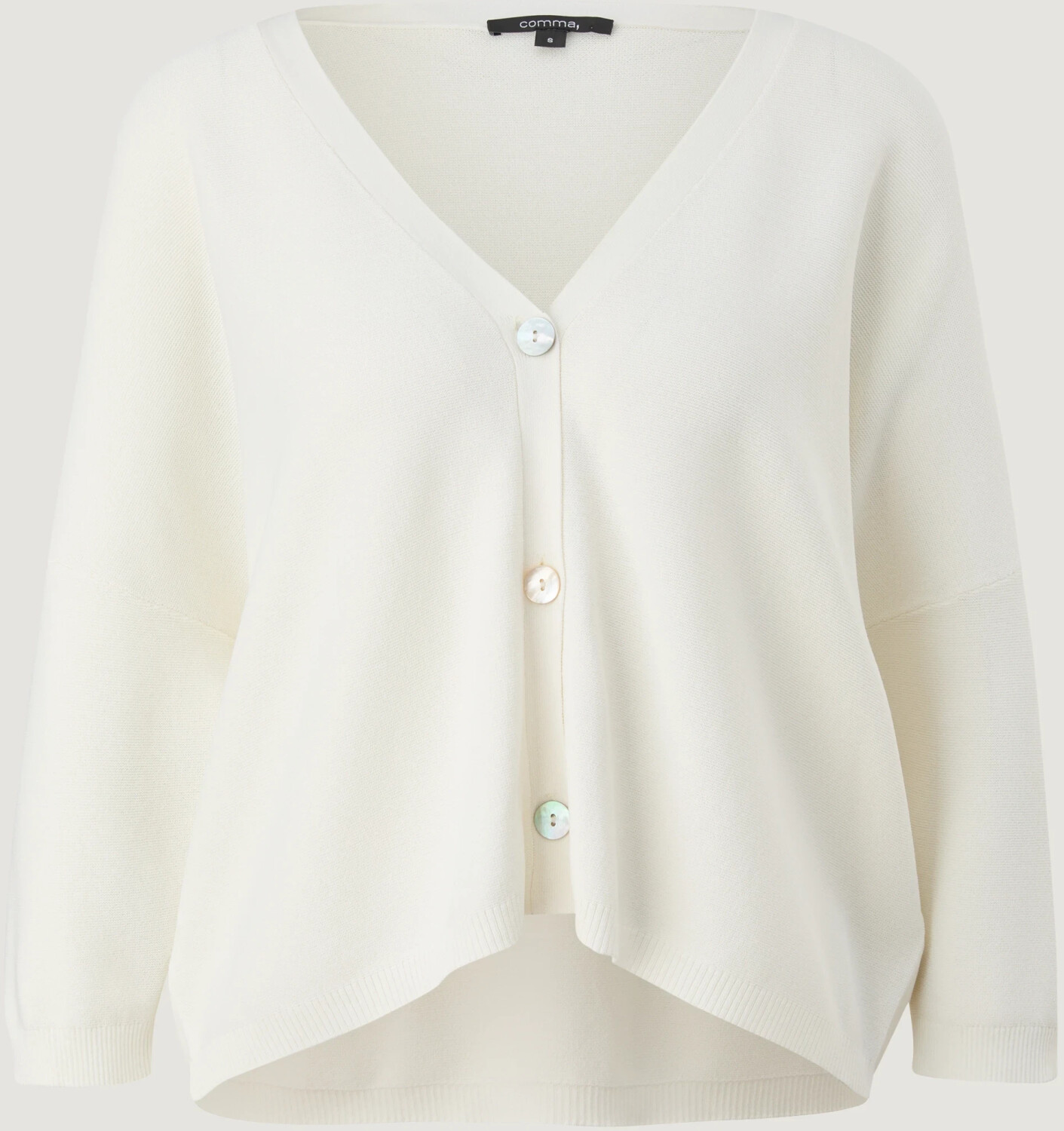 Comma Strickjacke aus Viskosemix (2129133.0120) weiß ab 53,23 € | Preisvergleich bei idealo.de