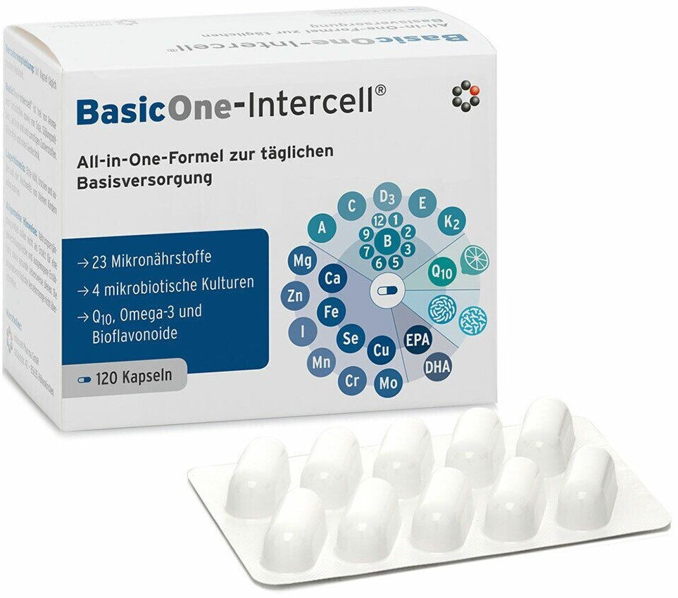 Intercell Pharma BasicOne-Intercell Kapseln ab 20,69 € | Preisvergleich ...