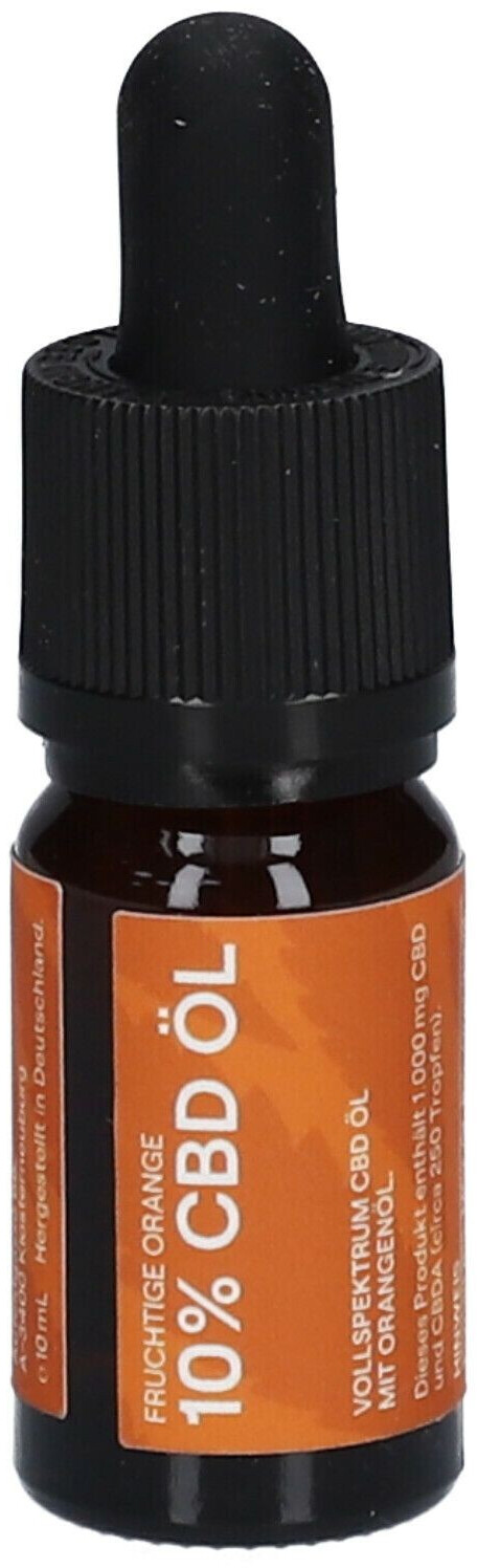 sway Sports & Health 10% CBD Öl fruchtige Orange Tropfen (10ml ...