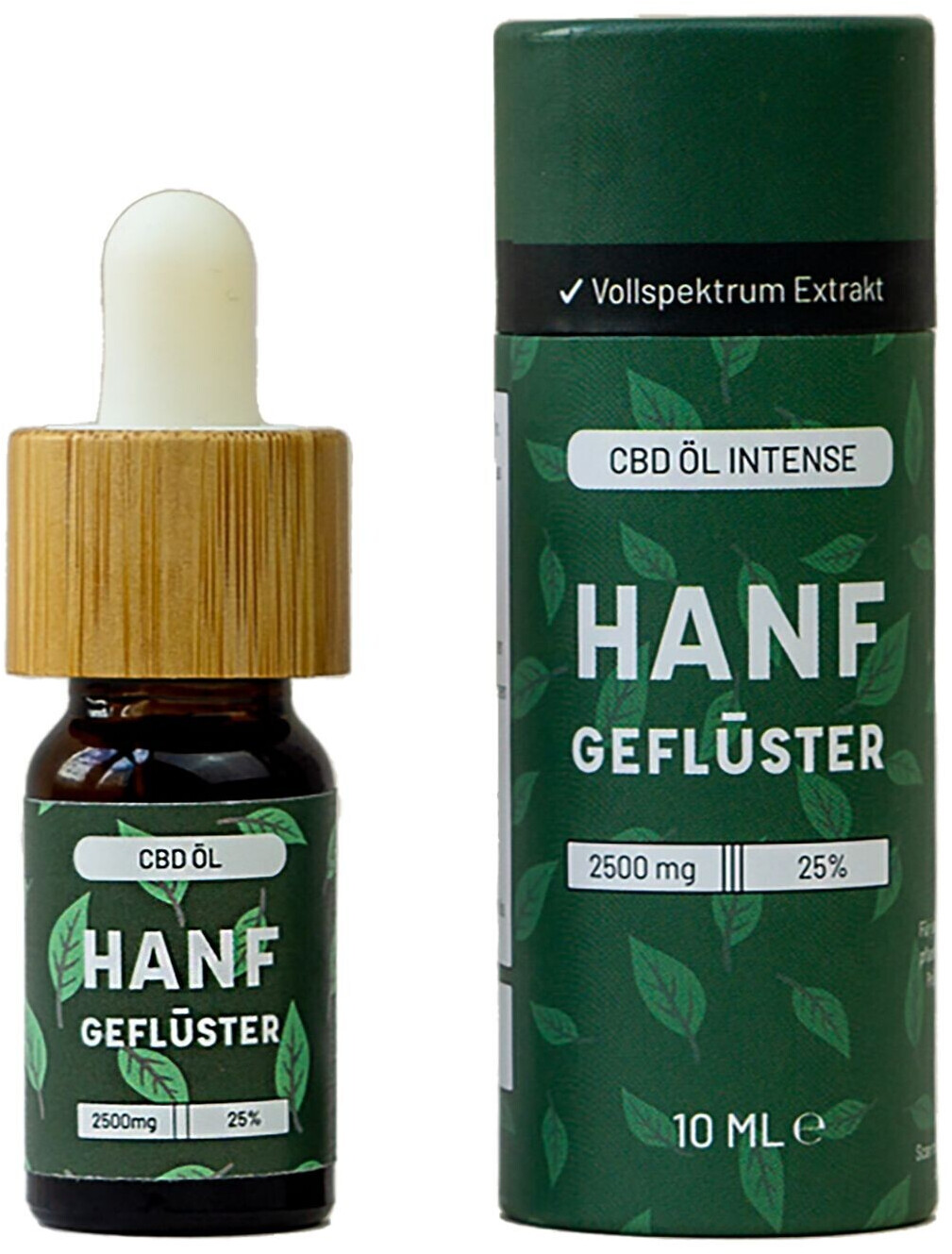 Hanfgeflüster Hanfgeflüster CBD Öl Intense 25% Tropfen (10ml) ab 99,95 ...