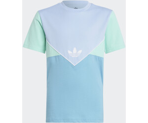 Adidas adicolor T-Shirt (IC6241) blue dawn / easy green / preloved blue ...
