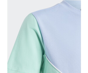 Adidas adicolor T-Shirt (IC6241) blue dawn / easy green / preloved blue ...