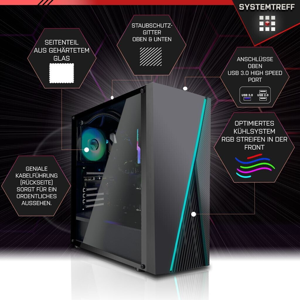 Systemtreff Basic Gaming Komplett Set 20151611 ab 499,90 ...