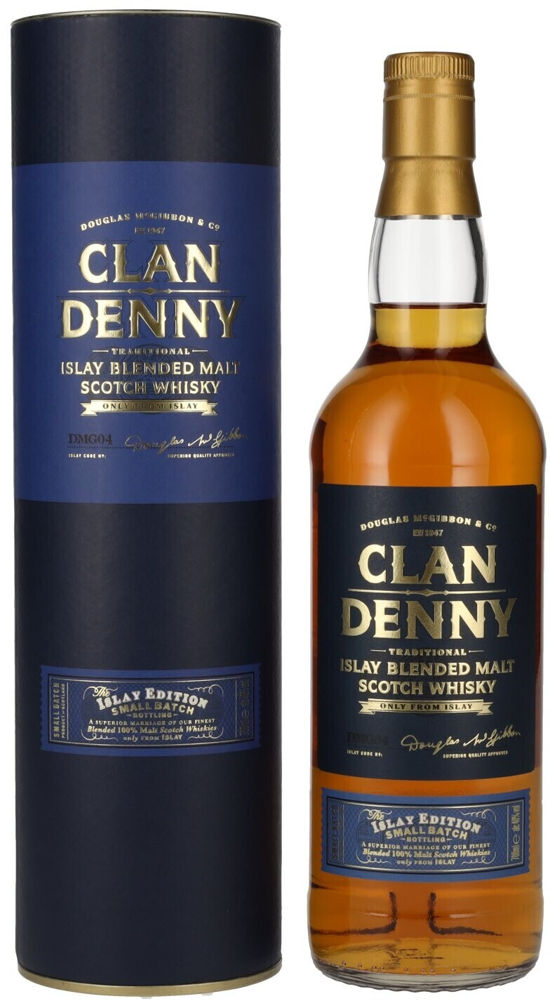 Douglas Laing's Douglas Mcgibbon's Clan Denny Blended Malt Islay ...