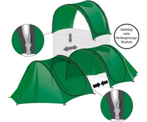 GardenGuard Pflanzenschutztunnel 80/150 x 250/300 x 60/80 cm grün ...