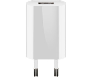 Goobay USB-A Ladegerät mit micro USB-C Kabel 1A Weiß ab 5,05 ...