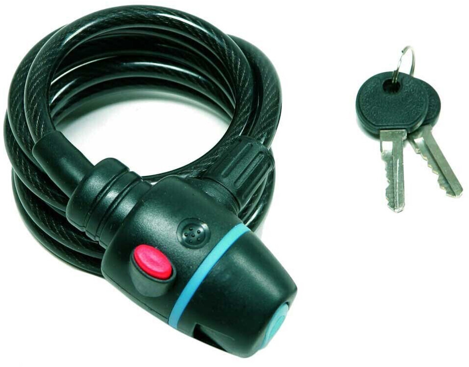 Bonin Spiral Cable Lock black 8 x 1500 mm ab 4,99 € | Preisvergleich ...