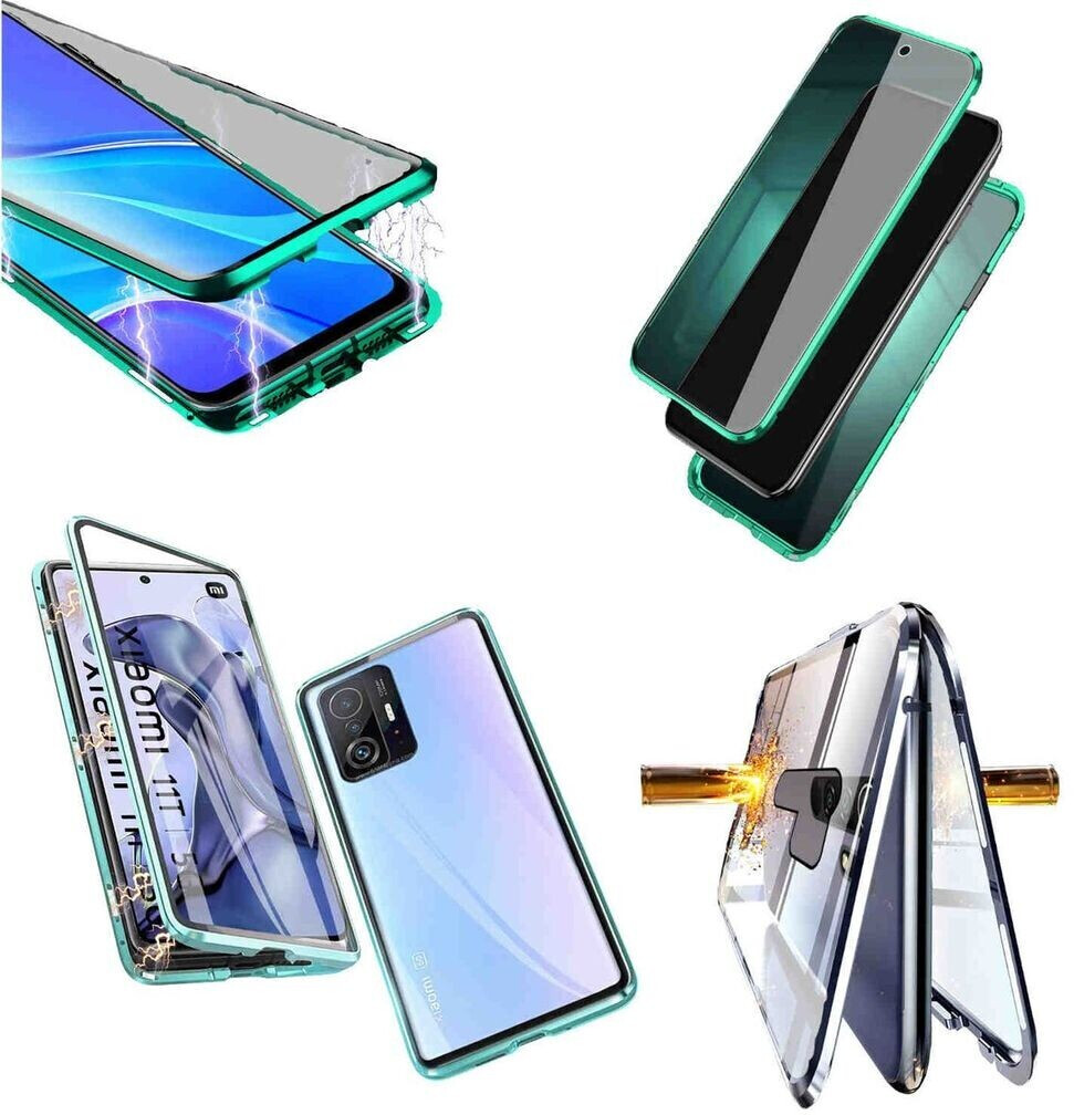 Wigento Für Xiaomi Mi 11T / Mi 11T Pro Beidseitiger 360 Grad Magnet ...
