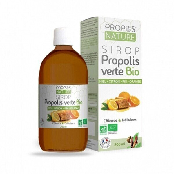 Propos Nature Sirop Propolis Verte Bio 200 ml au meilleur prix sur ...