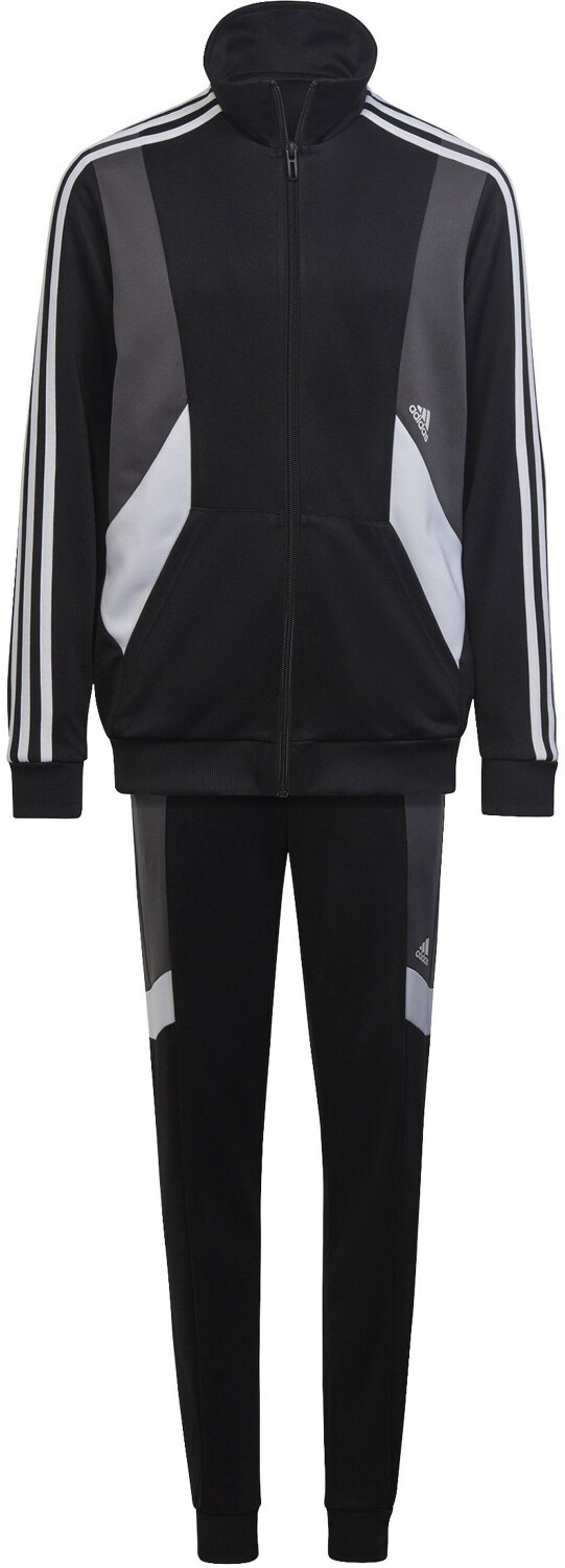 Adidas Boys Tracksuit (HR6324) black/grey five/white ab 35,90 ...