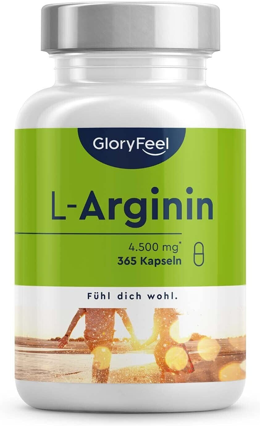 GloryFeel L-Arginin 4500mg Kapseln (365 Stk.) ab 23,97 ...