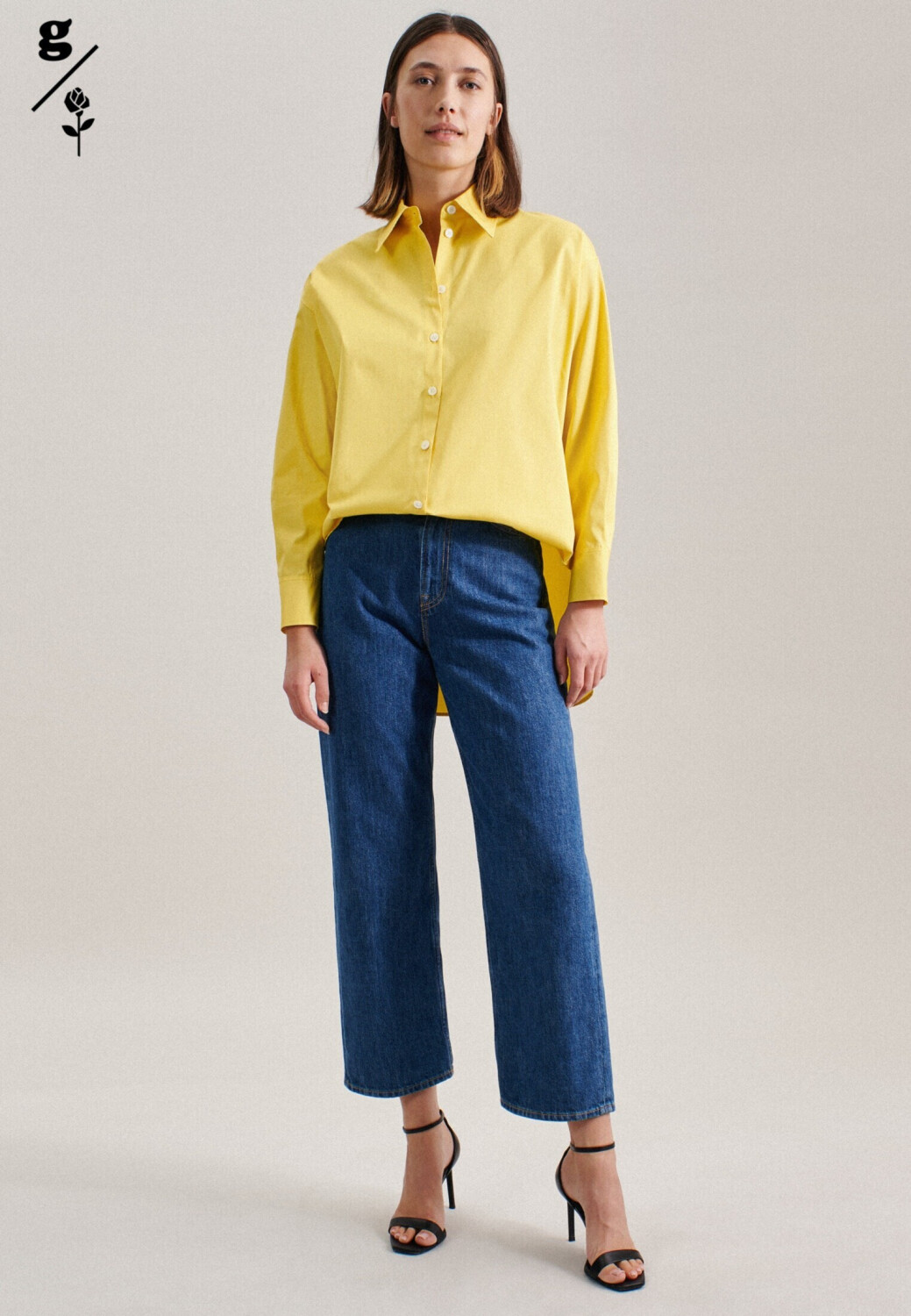 Seidensticker Kragen Longbluse Oversized (60.631641-0062) gelb ab 79,99 ...