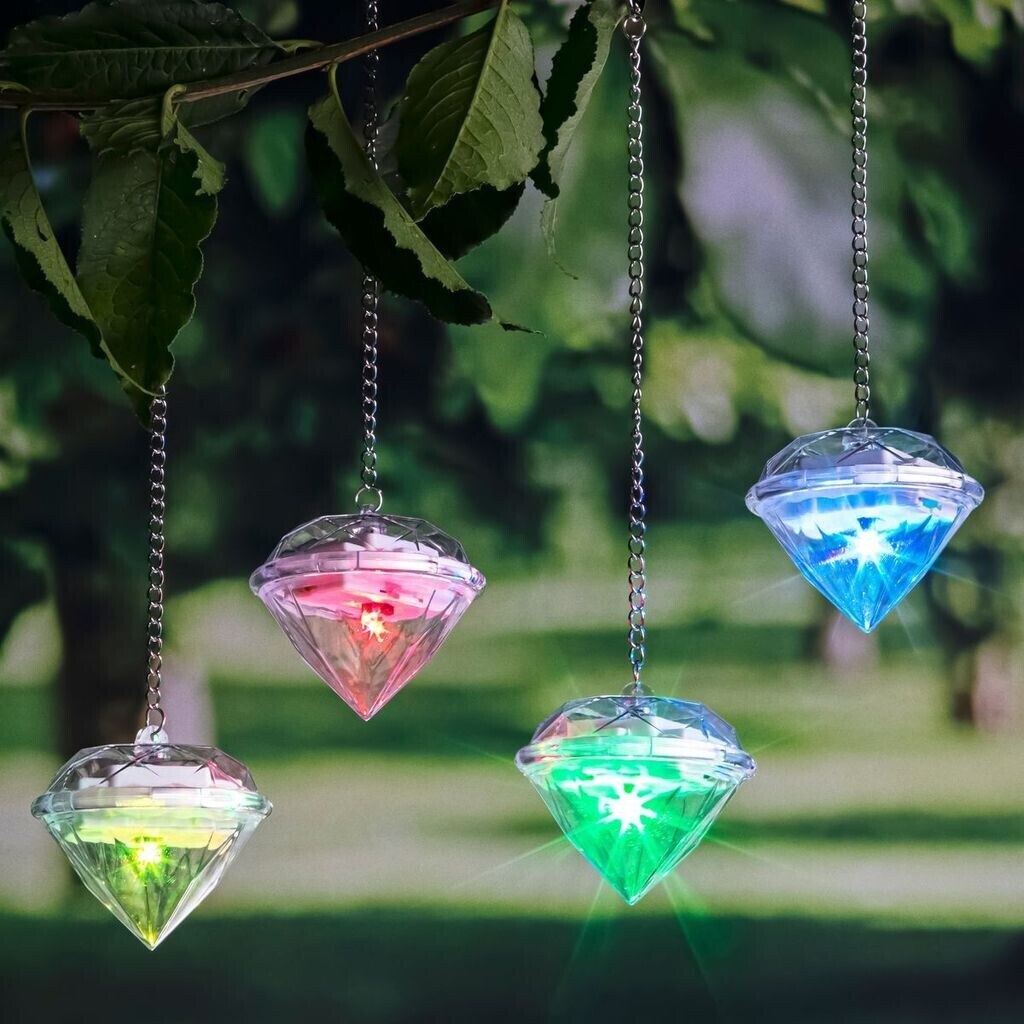 Gravidus 4er Set LED Solar Diamanten Solarlampe (g-13404) ab 17,99 ...