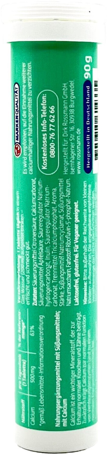 Altapharma Calcium Zitronengeschmack Brausetabletten (20 Stk.) ab 0,50 ...