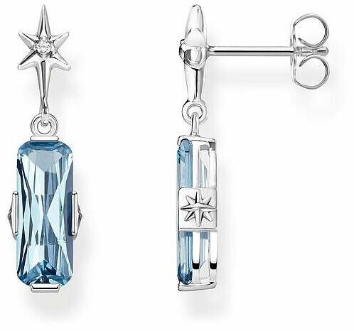 Thomas Sabo Ohrstecker blauer Stein mit Stern (H2107-644-1) ab 99,00 ...