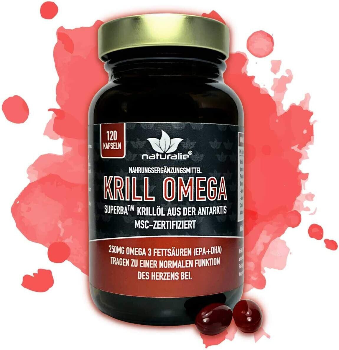Naturalie Krill Omega Superba Kapseln (120 Stk.) ab 37,99 ...