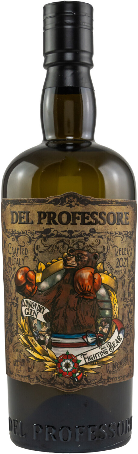 Del Professore The Fighting Bear London Dry Gin Release 2021 0,7l 43% ...