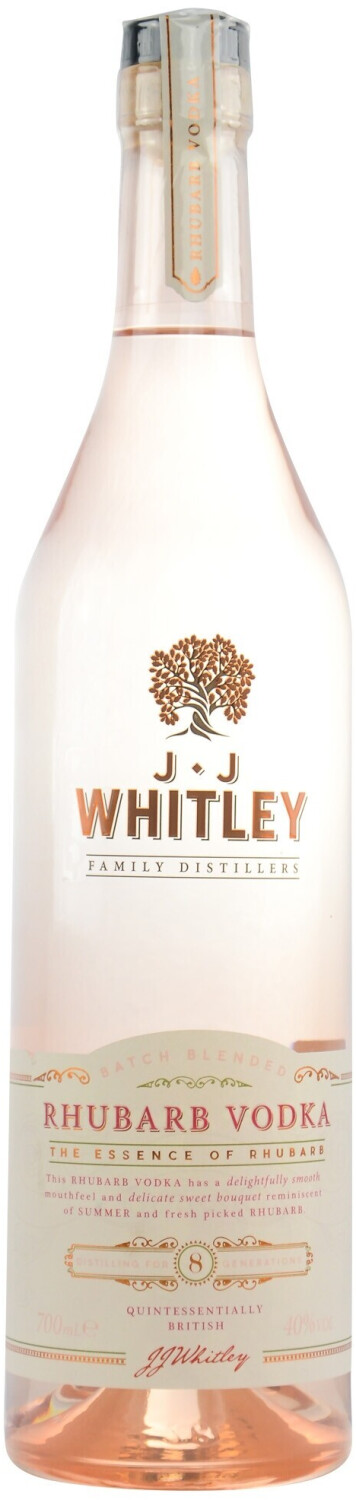 J.J. Whitley Rhubarb Vodka 0,7l 40% ab 12,51 € | Preisvergleich bei ...