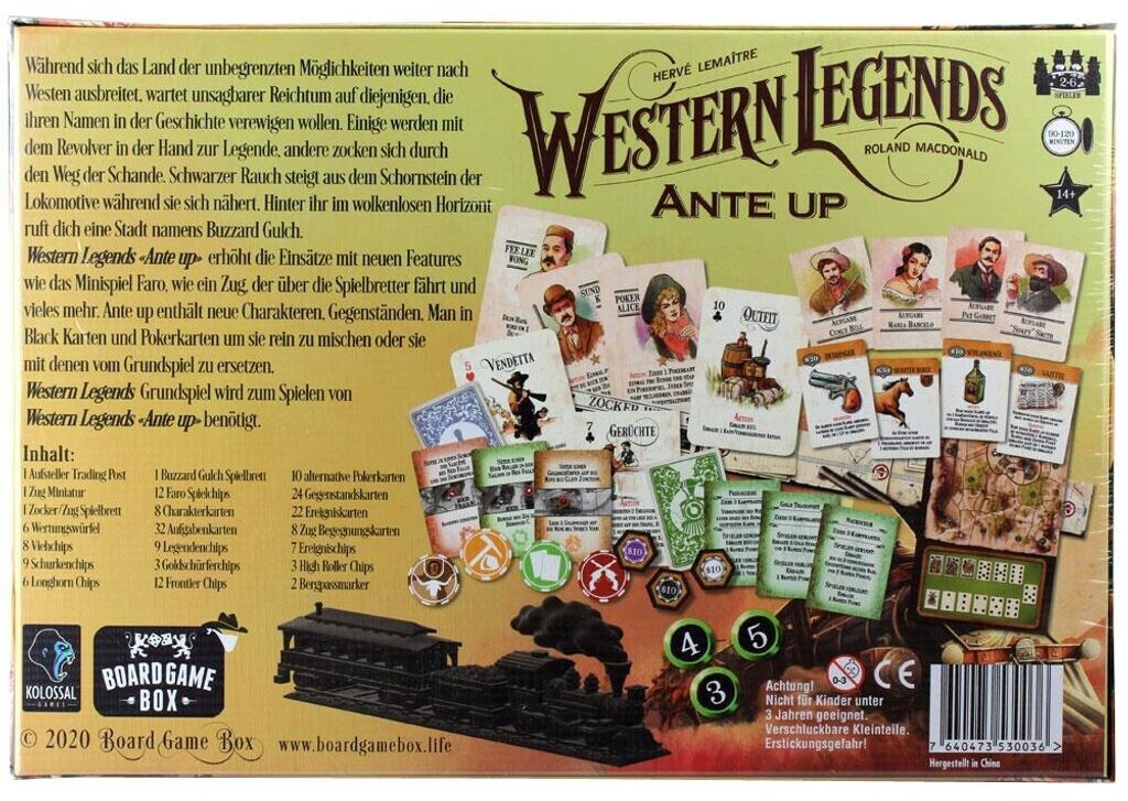 Western Legends - Ante Up (Erweiterung) ab 22,89 € | Preisvergleich bei ...