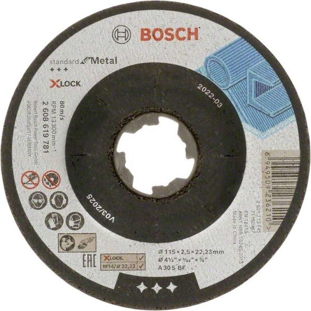 Bosch X-Lock 115mm (2608619781) au meilleur prix sur idealo.fr Bosch X-Lock 115mm (2608619781) au meilleur prix sur idealo.fr