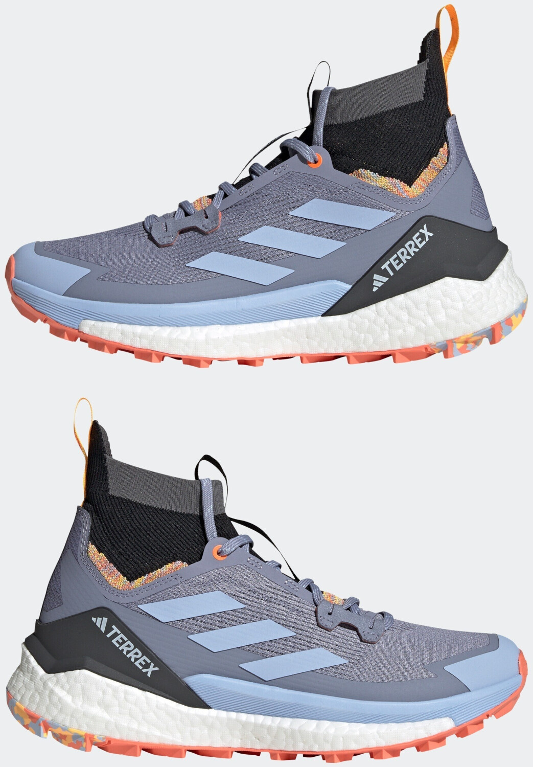 Adidas Terrex Free Hiker 2 (HQ8398) silver violet/blue dawn/core black ...
