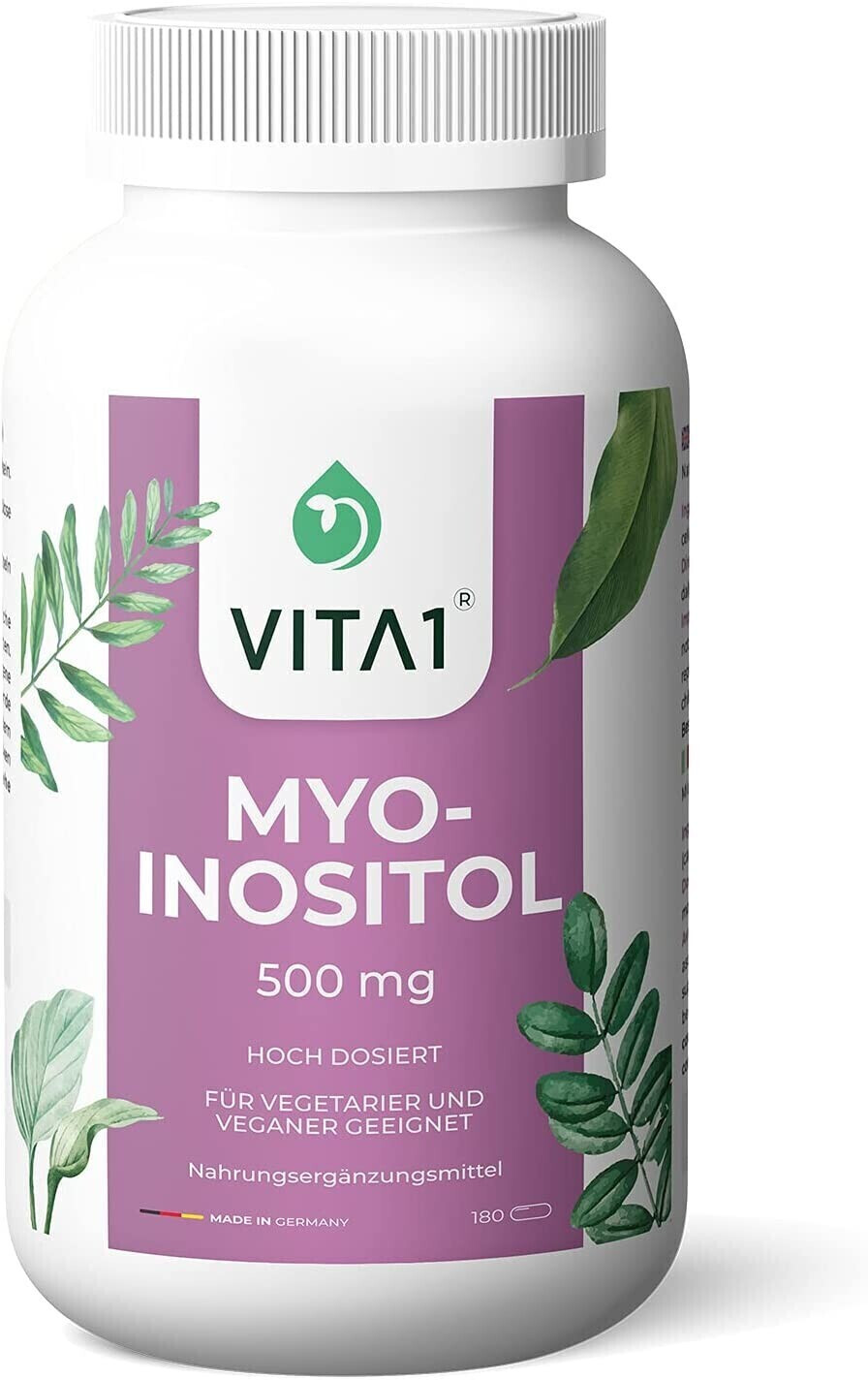 Vita1 Myo-Inositol 500mg Kapseln (180 Stk.) ab 14,99 € | Preisvergleich ...