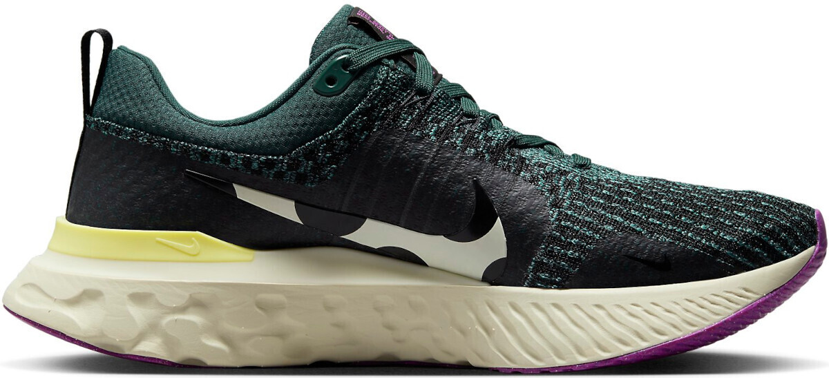 Nike React Infinity Run Flyknit 3 green/white/purple ab 101,99 ...