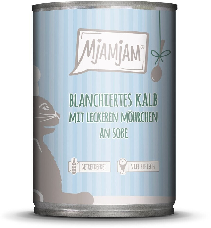 MjAMjAM Blanchiertes Kalb Katze Nassfutter mit leckeren Möhrchen an ...