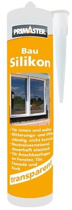 PRIMASTER Bau-Silikon transparent 310 ml ab 9,99 € | Preisvergleich bei ...