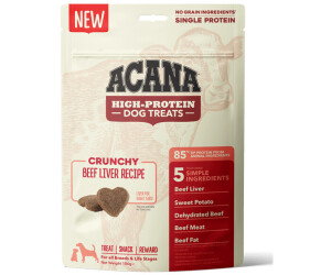 Acana High-Protein Dog Treats, Crunchy Beef Liver Recipe 100g au meilleur prix sur idealo.fr