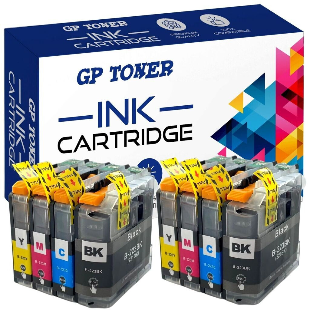 GP Toner ersetzt Brother LC-223 XXL 8er Pack ab 12,97 ...