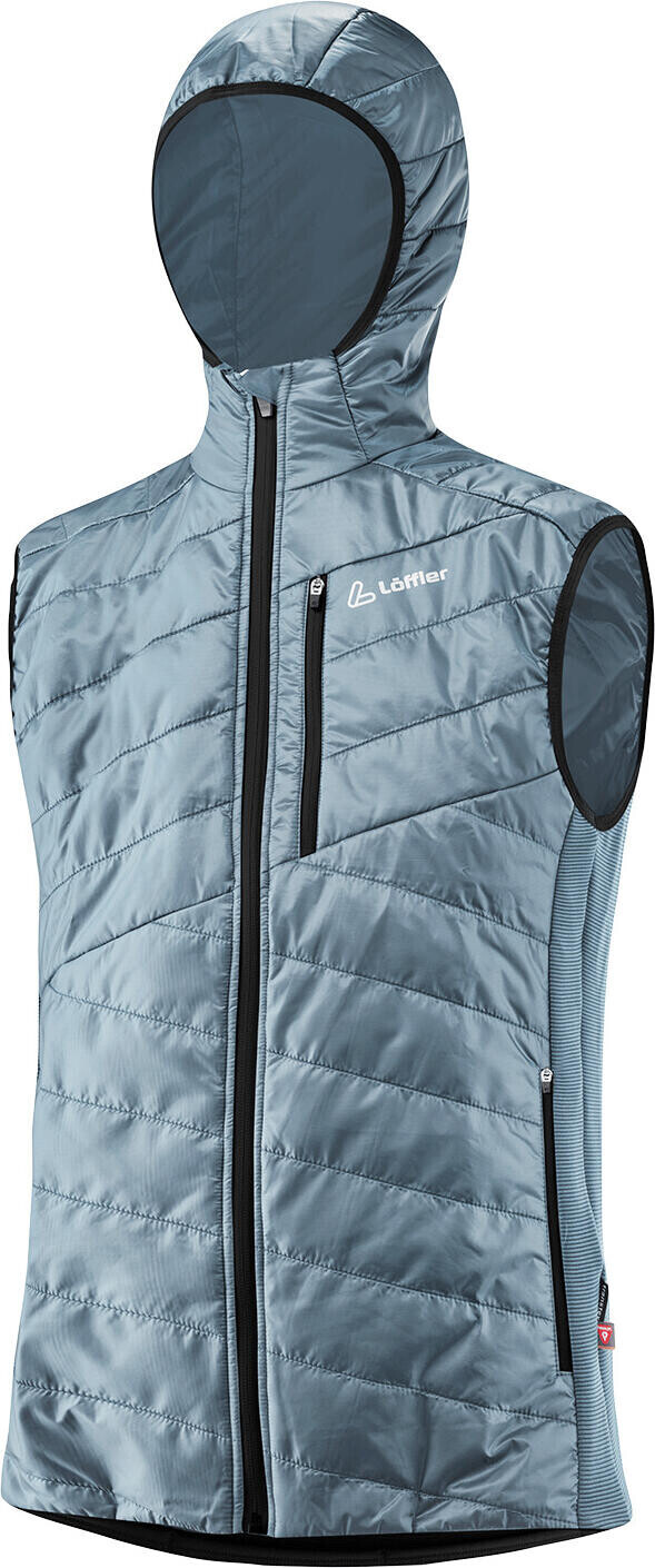 Löffler Men Hooded Vest PL60 steel blue (954) ab 165,56 € | Preisvergleich bei idealo.de