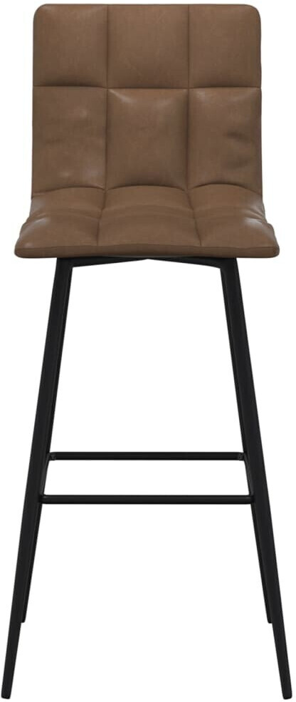 vidaXL Barhocker Dunkelbraun Kunstleder (338643) ab 48,99 ...