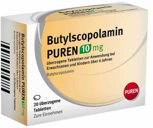 Butylscopolamin PUREN 10mg Tabletten ab 4,53 € | Preisvergleich bei ...