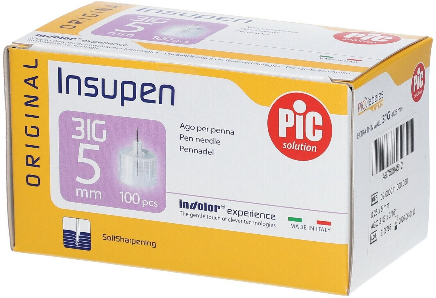 Pic Solution Insupen G31 5mm (100 pcs) ab 12,03 € | Preisvergleich bei idealo.de