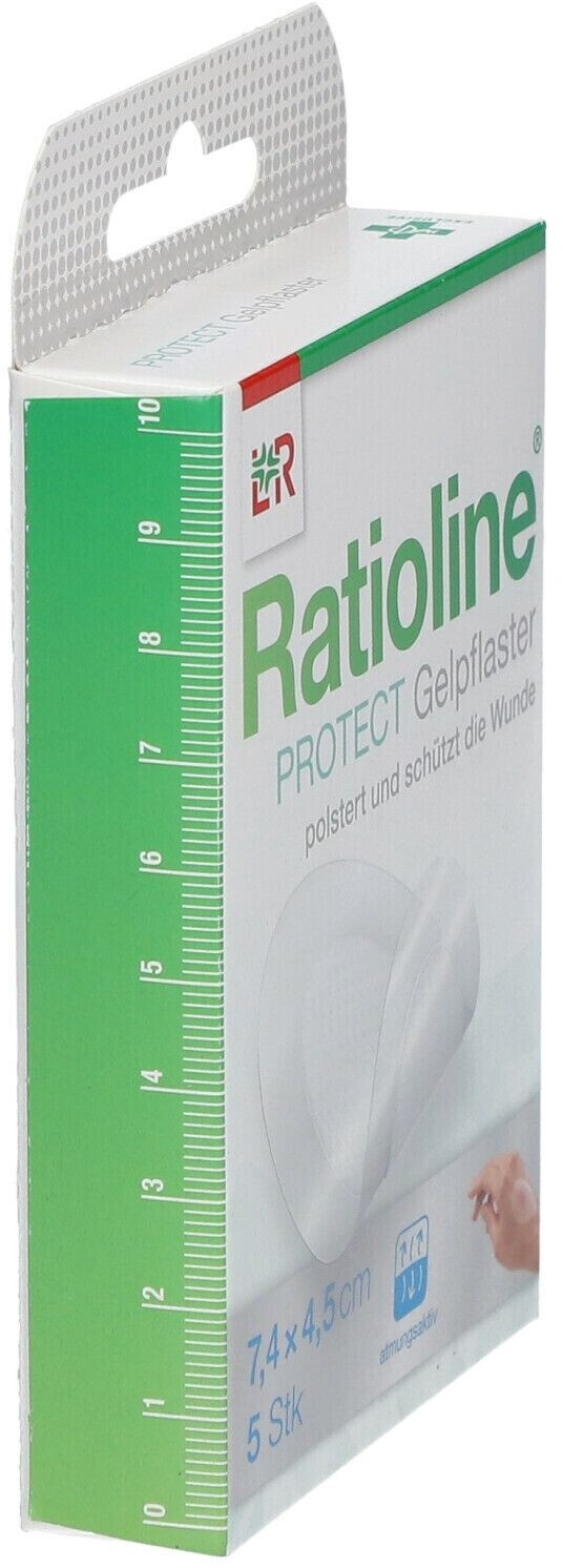 Lohmann & Rauscher Ratioline Protect Gelpflaster 4,5x7,4 cm (5 Stk.) ab ...