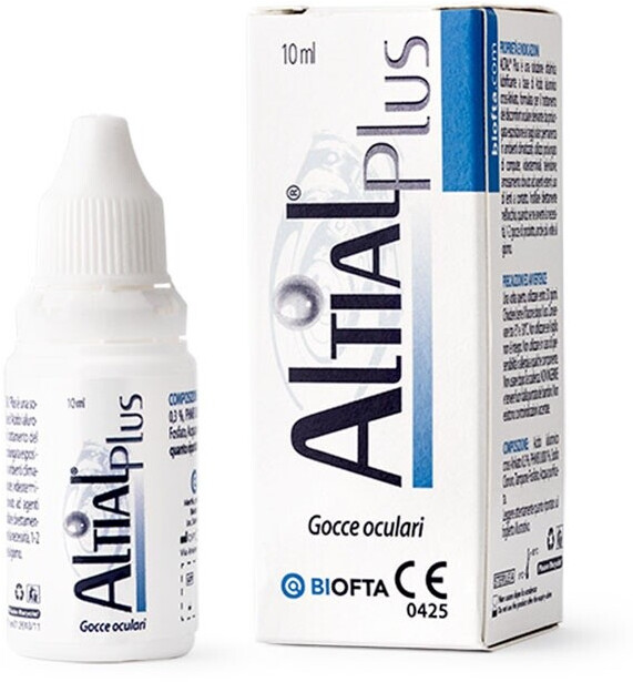 Altial Plus Soluzione Oftalmica Lubrificante (10 ml) a € 15,28 (oggi ...
