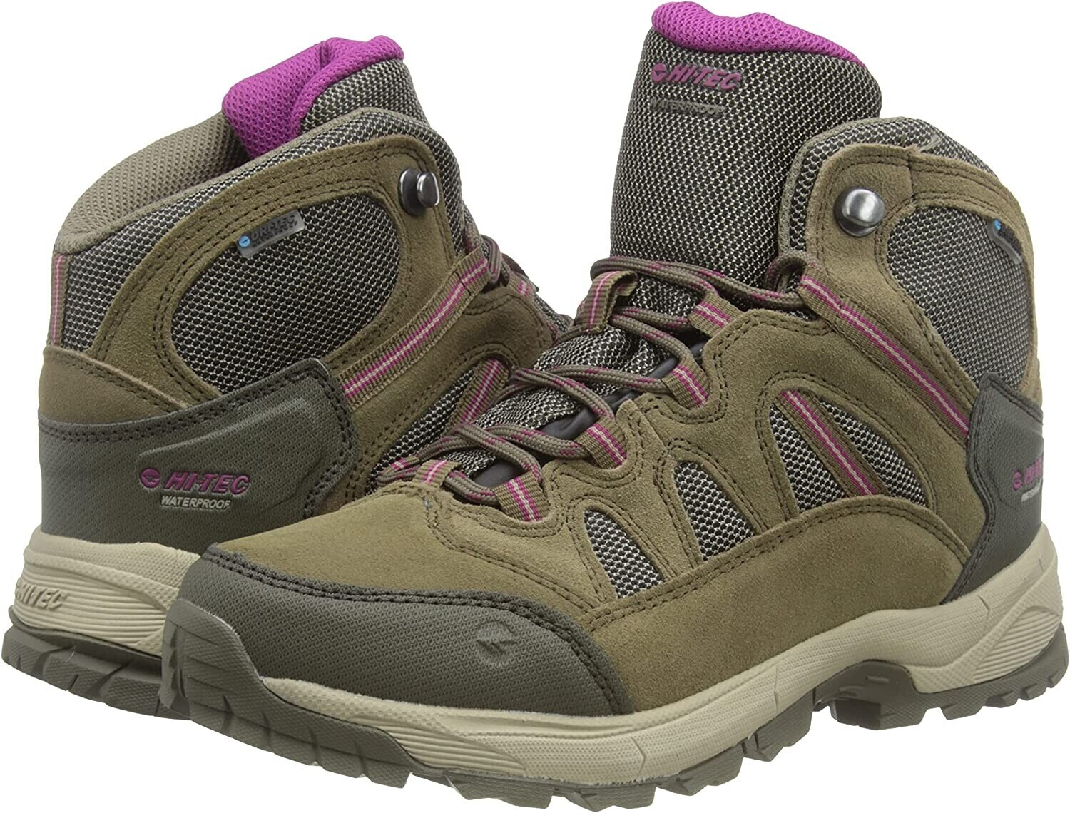 Hi-Tec Bandera Lite WP Women taupe dune boysenber au meilleur prix sur ...