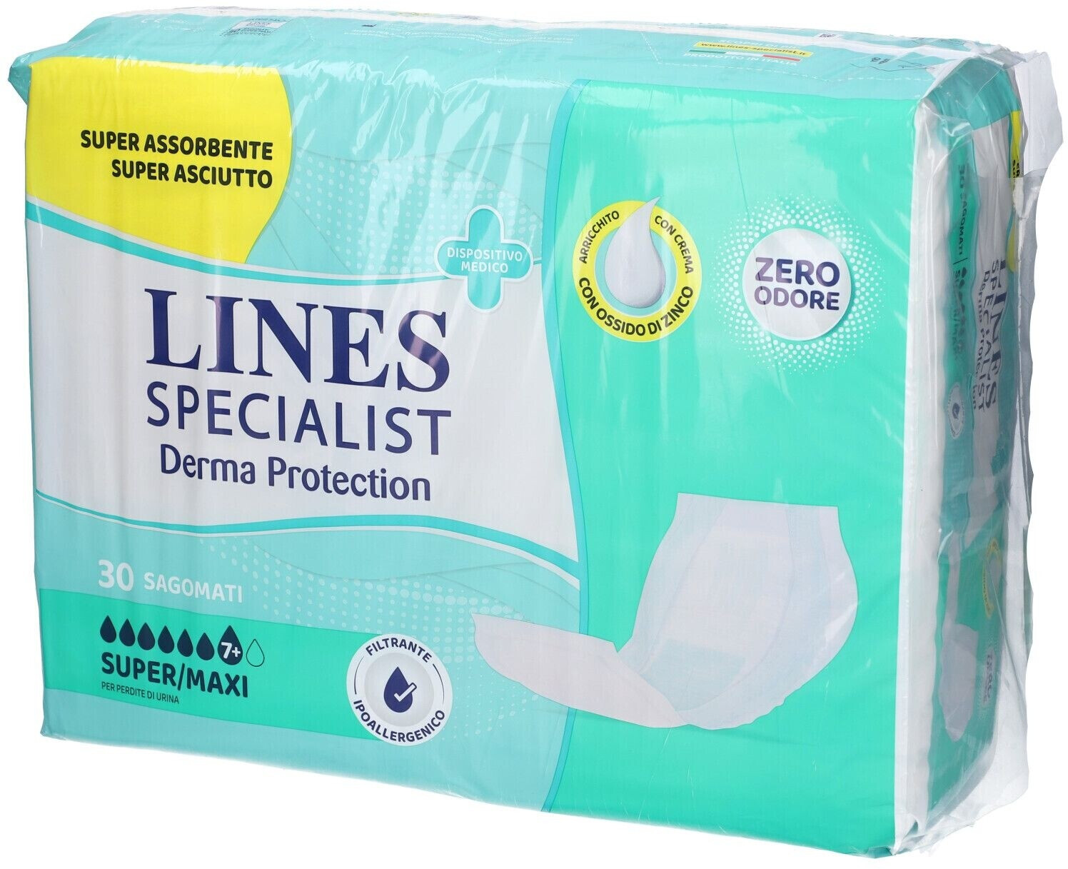 Lines Specialist Derma Shaped Incontinence Diaper Super + (30 pcs) ab ...