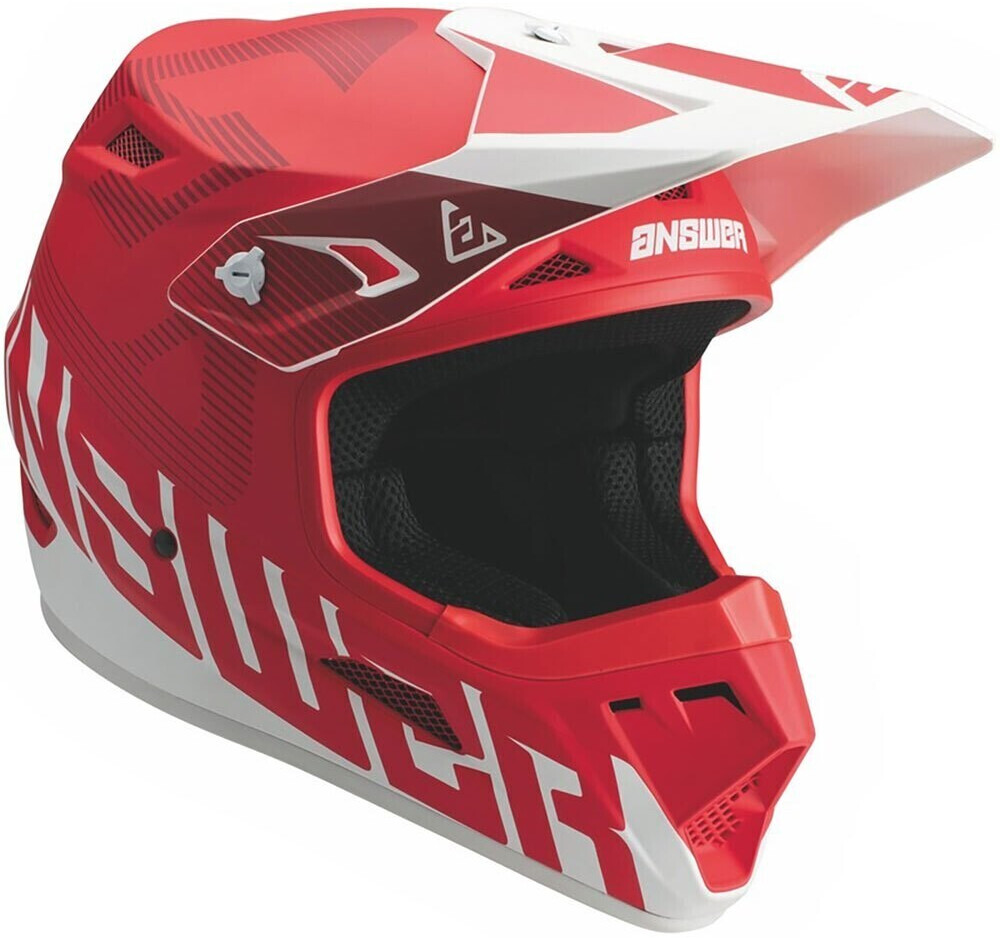 Answer Ar1 Solid Motocross Helmet Red au meilleur prix sur idealo.fr
