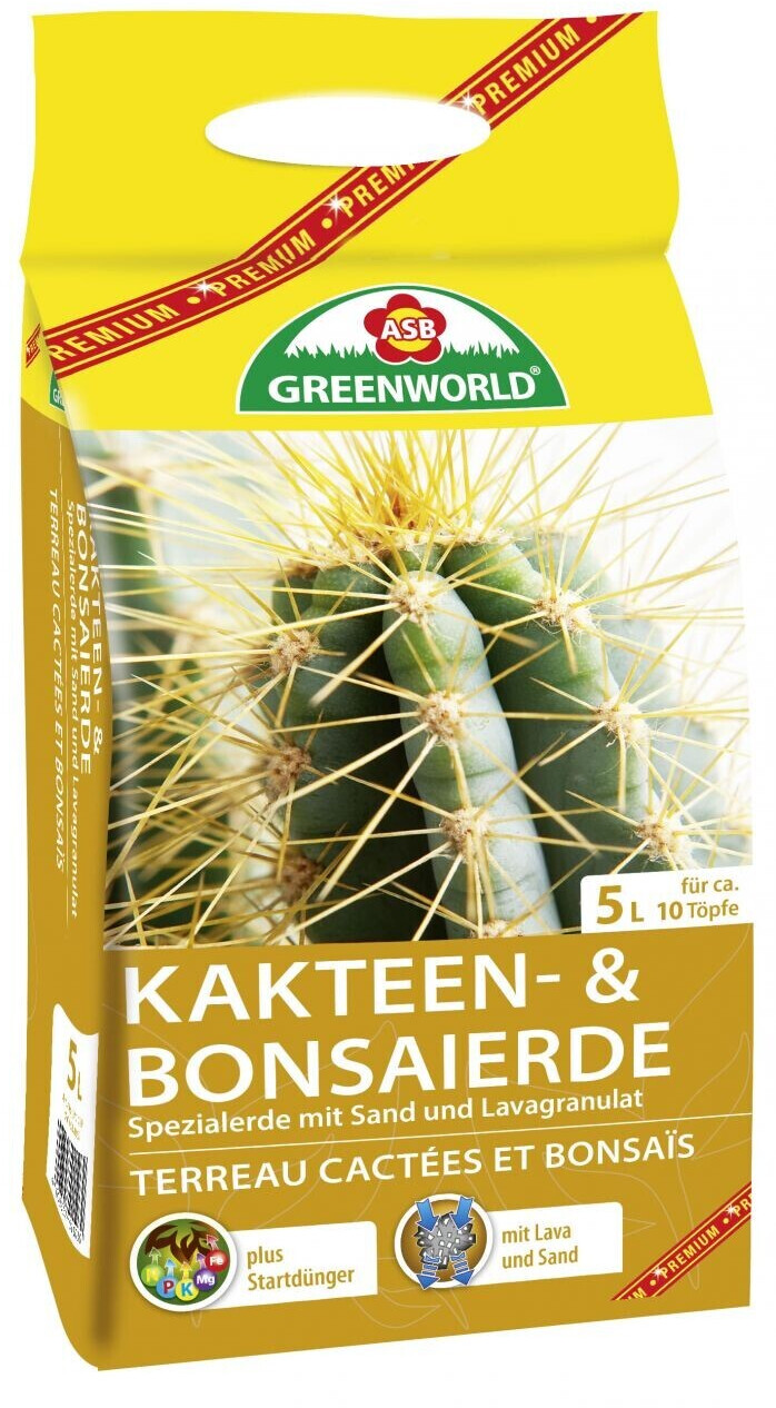 ASB Greenworld Kaktus & Bonsai Spezialerde 5 L (0688100167) ab 5,99 ...