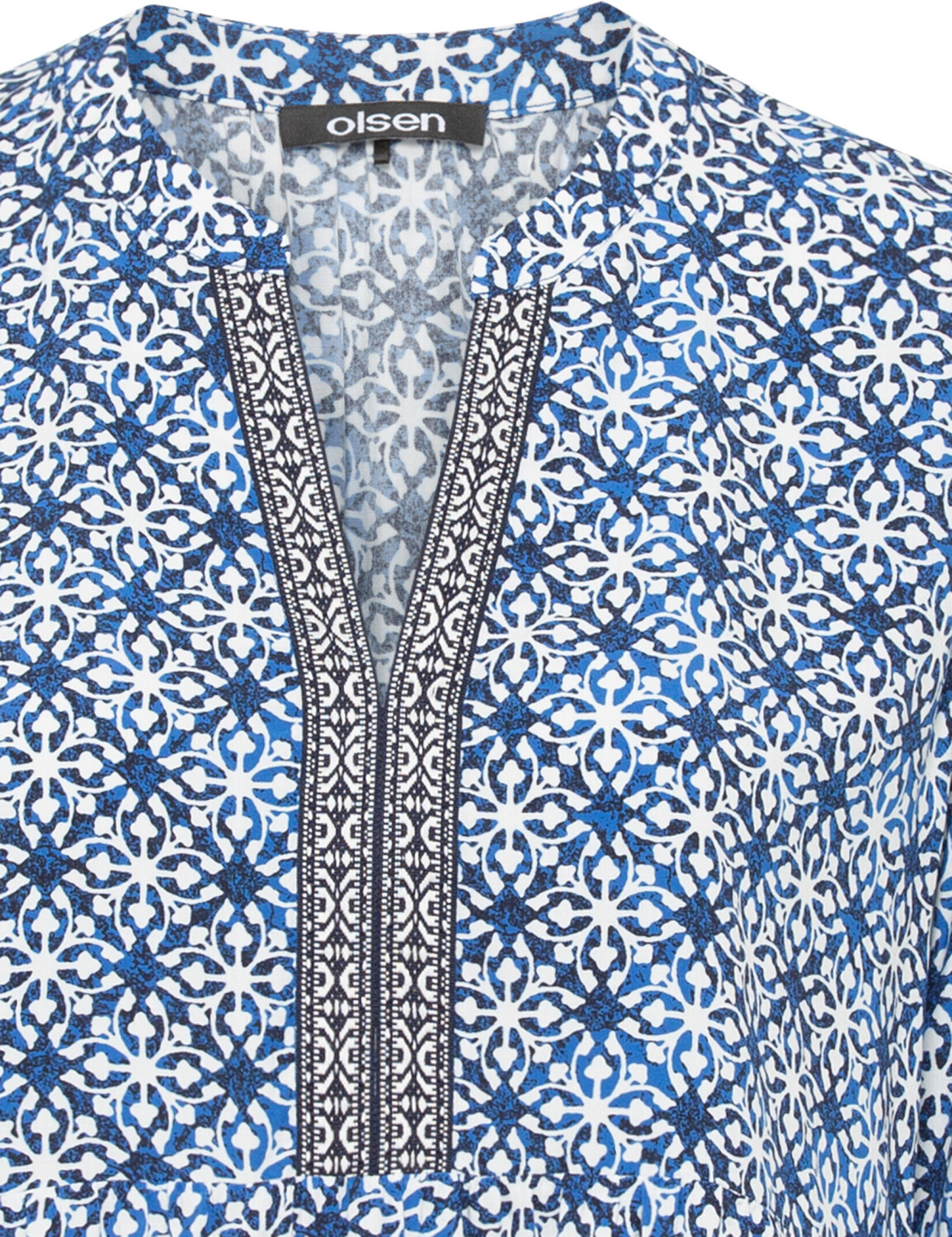 Olsen Blouse Woven Long Sleeves (12001780) cobalt blue ab 62,00 ...