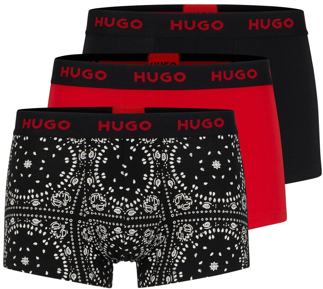 Hugo TRUNK TRIPLET DESIGN 50480170 Schwarz / Rot ab 34,99 ...