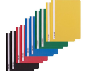 D.RECT Schnellhefter A4 farbig sortiert Vorderdeckel transparent 10 Stück (110900) ab 3,78 ...