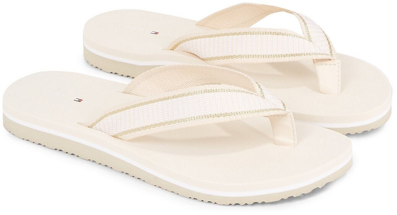 Tommy Hilfiger Th Webbing Flip Flop (FW0FW07262) sugarcane ab 35,93 ...